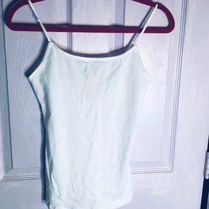 a'gaci | Tops | Basic White Tank Top Nwt | Poshmark